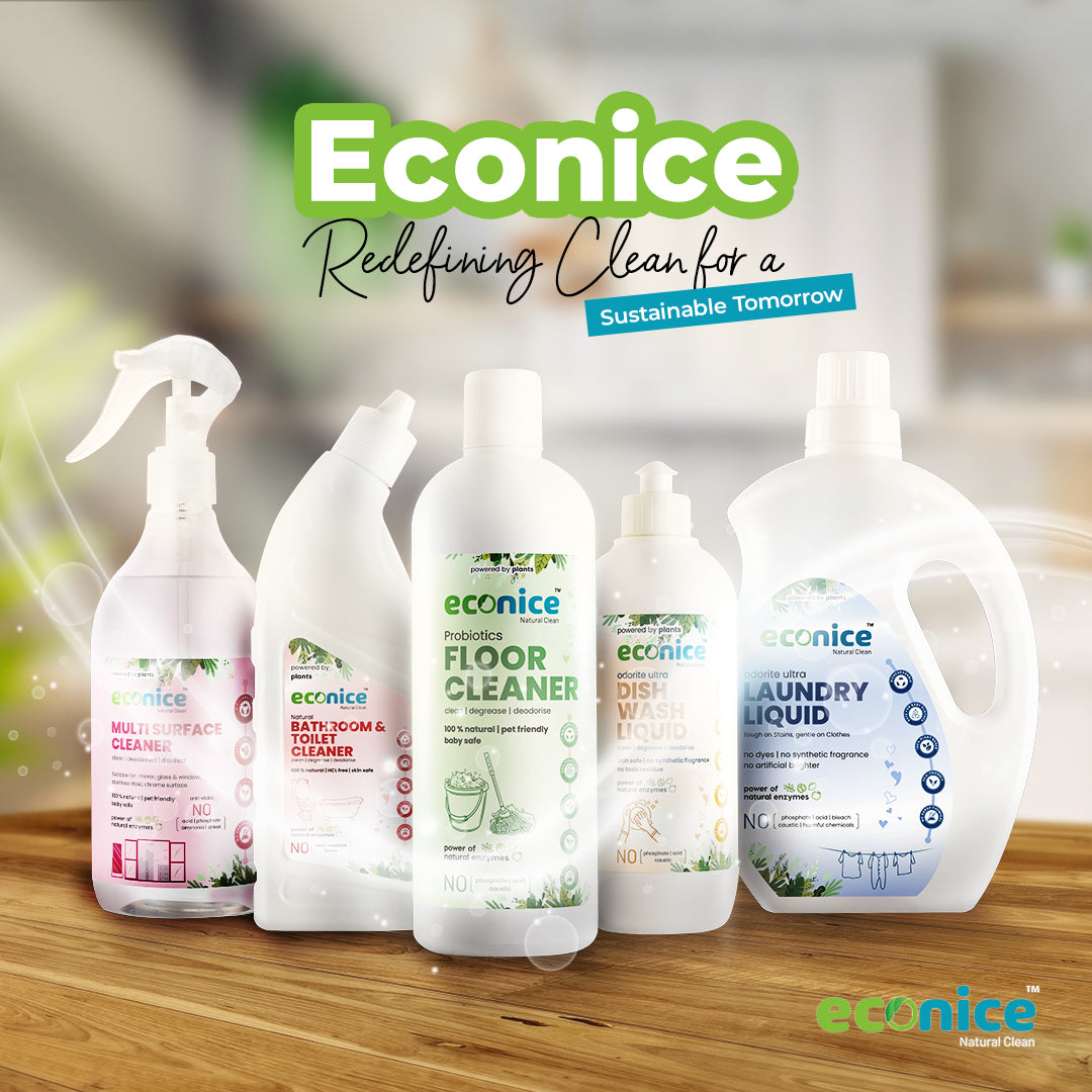 Natural and Eco Friendly Cleaning Products Online - Econice